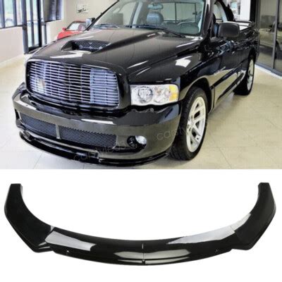 For Dodge Ram 1500 Black Front Bumper Lip Splitter Spoiler Body Kit