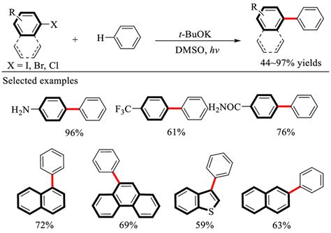 Photoinduced Direct Ch Arylation Download Scientific Diagram