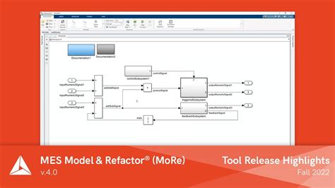 Tool Release Mes Model And Refactor® More V40 Youtube
