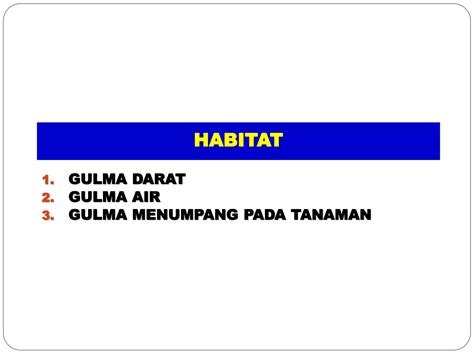 Klasifikasi Gulma 1 Oke Pptx