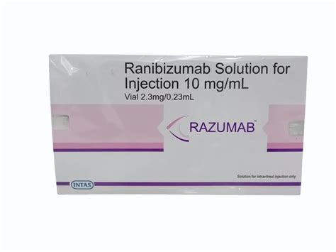 Intas Ranibizumab 10 Mg Ml At ₹ 11500piece In Nagpur Id 2853161203330