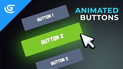 how to create animated buttons in gdevelop tutorial youtube