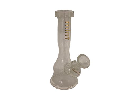 Mint Glass Mini Me Bong Weed Delivery Lindsay By Northern High