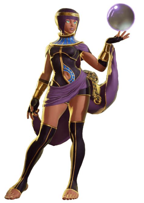 Menat Street Fighter Character