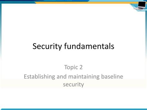 Ppt Security Fundamentals Powerpoint Presentation Free Download Id