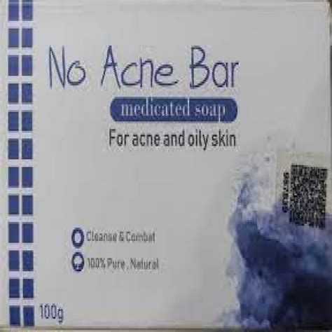 No Acne Bar | 100gm | Medicated Soap | For Acne & Oily Skin | ePharma