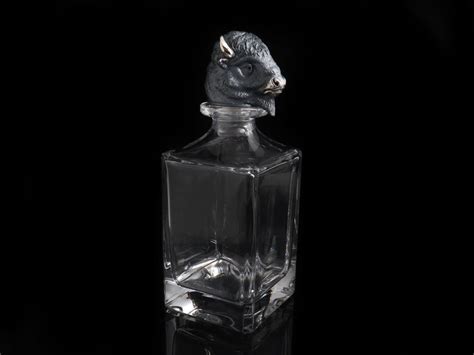 American Bison Decanter