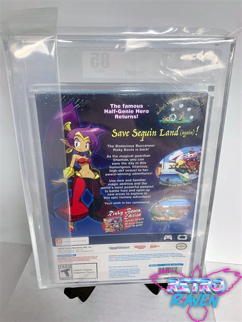 Shantae Half Genie Hero Wii U [vga Graded 85 Mn ] Retro Raven Games