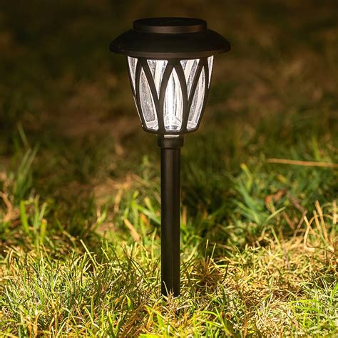 Harbor Breeze 6 Pack 5 Lumens Matte Black Solar Led Outdoor Path