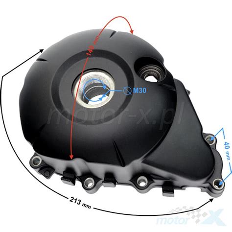 Left Engine Cover Barton Blade 125 Motor X