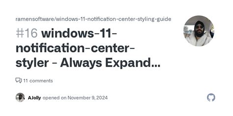 windows 11 notification center styler always expand increase width · issue 16