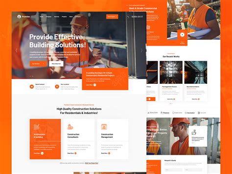 Promina Modern Website Ontwerp Webdesign Website