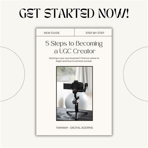 STEP TO BECOME UGC CREATOR