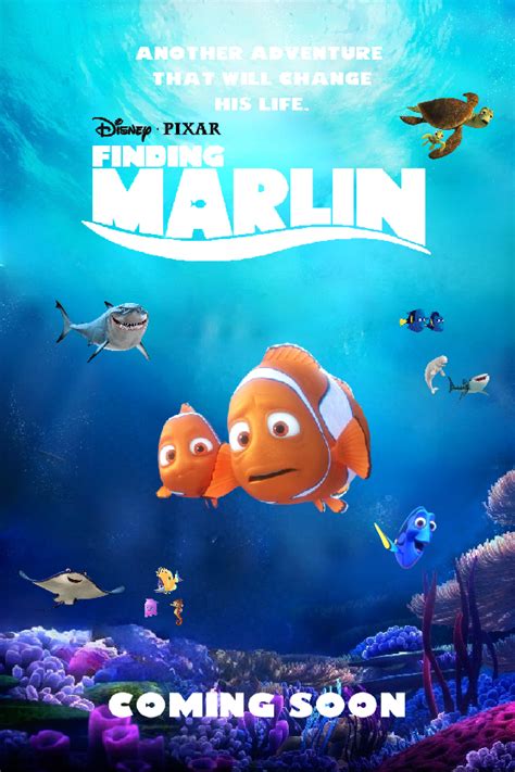 Finding Marlin Poster Updated Hd By Findingnemo1240 On Deviantart