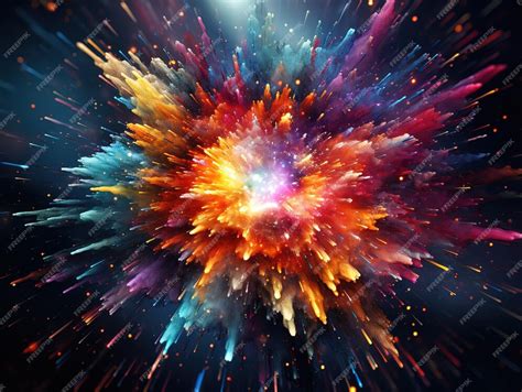 Amazing Abstract Image Of Highspeed Data Transfer Visualization