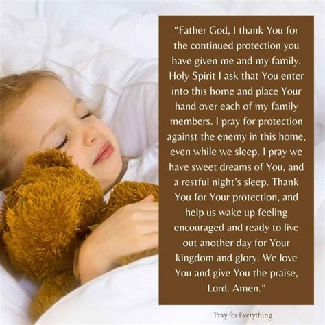 Powerful Bedtime Prayers For Protection