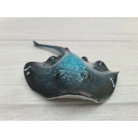 Stingray Figurine Stringray Decor On Sale Beach Decor Ocean Decor