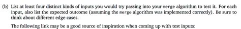 Solved Suppose We Are Given Two Sorted Arrays Containing