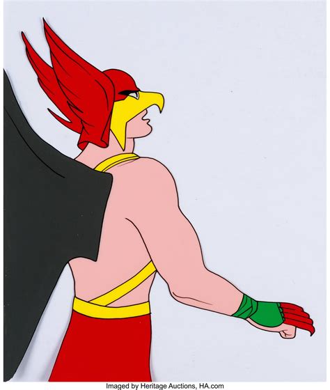 Superman Aquaman Hour Of Adventure Hawkman Production Cel Setup And Lot 15216 Heritage Auctions