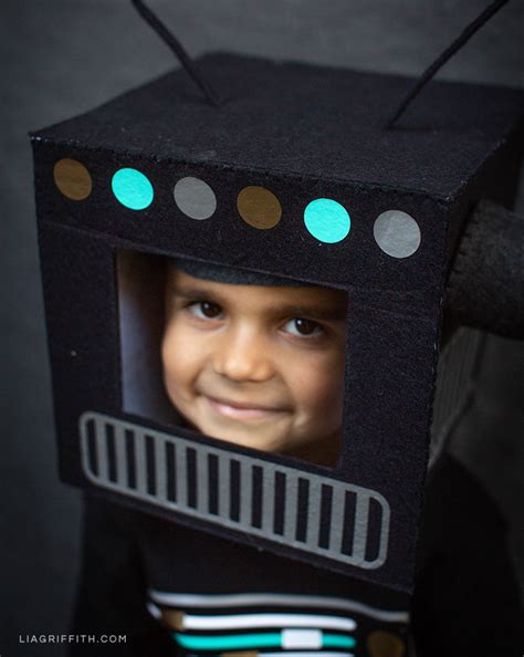 Robot Costume For Halloween Pattern