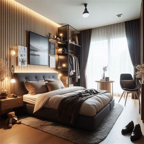 Aesthetic Bedroom Design For Men