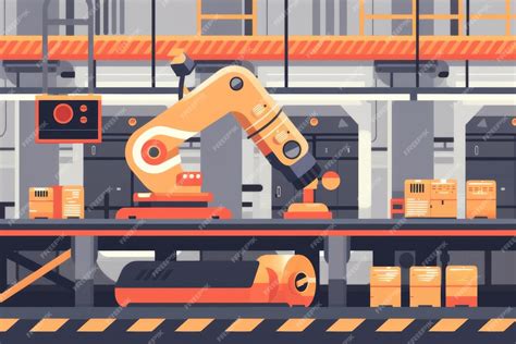 Premium Photo Robotic Arm In A Modern Factory Automating Production