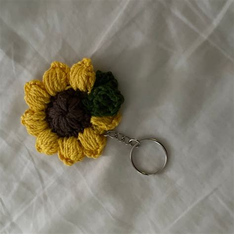 Puffy Bow Keychain Cute Handmade Polka Dot Floral And Checkered
