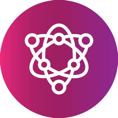 Atom Generic Gradient Fill Icon