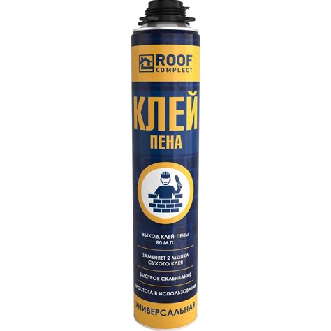 Клей-пена профессиональная универсальная Roof Complect 1000 гр ...