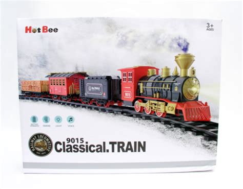 Hot Bee 9015 Classical Train Battery Operated Smoke Light Voice