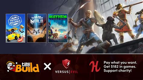 Humble Bundle Tinybuild X Versus Evil Game Bundle Epic Bundle