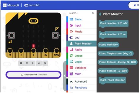 MONK MAKES 00096 BBC MICRO:BIT Plant Monitor Instructions