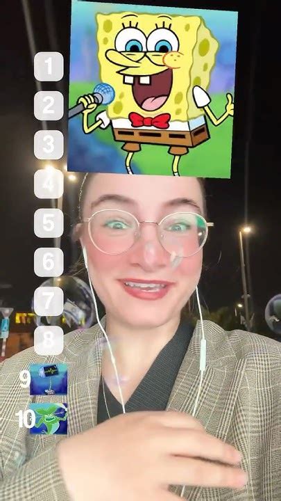 מדרגת דמויות מבובספוג 💛 Youtube