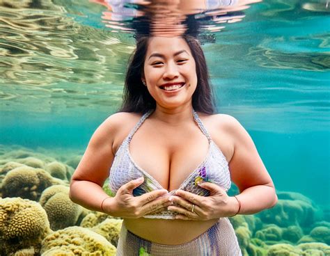 18 Busty Asian Women Underwater Etsy