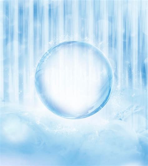 Premium Photo Bubble Background For Cosmetic Product