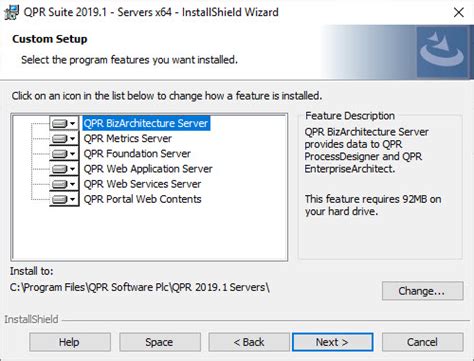 Installing The Servers Package