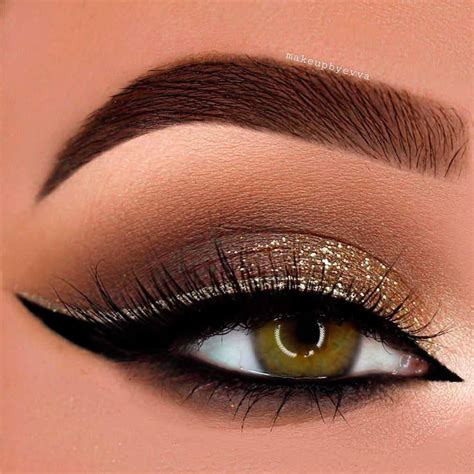 50 Cool Makeup Looks For Hazel Eyes And Tutorials For Dessert Wedding