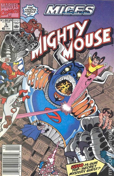Mighty Mouse 1990 Marvel 5 Mighty Mouse Comics Comic Books