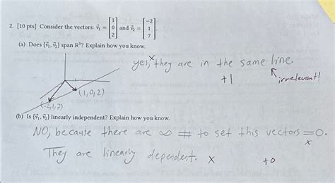 solved [10 ﻿pts] ﻿consider the vectors vec v 1 [102] ﻿and