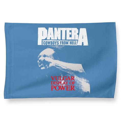 Pantera Vulgar Display Of Power House Flag Sold By Urban Hughie Sku 90624 Printerval Australia