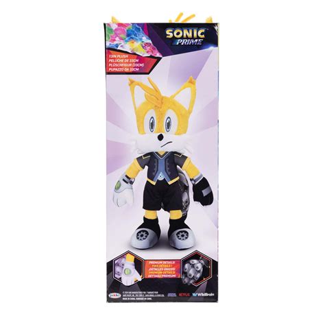 Jakks Pacific Sonic Prime 13″ Tails Nine Plush Lil Whody Son
