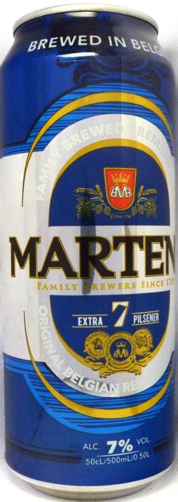 Martens Beer 500ml Belgium 2017