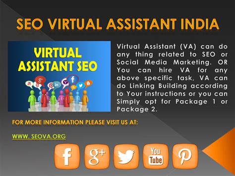 Ppt Seo Virtual Assistant India Powerpoint Presentation Free