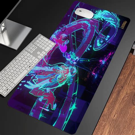 Buy League Of Legends Kda Gaming Mouse Pad Computer Mat Desk Pad Gaming