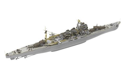 Ijn Takao 1350 Deluxe Model Kit Very Fire Belbv350904dx Modelland