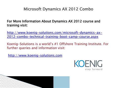 PPT Microsoft Dynamics AX 2012 Training PowerPoint Presentation Free Download ID 3149118
