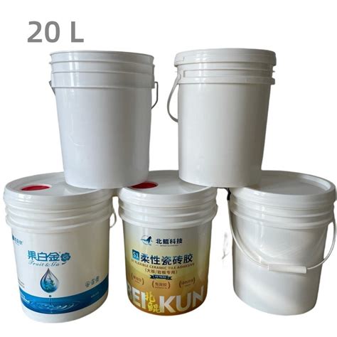 10l 15l 18l 20l 25l Pp Plastic Bucket With Spout Lid Certified By Gap
