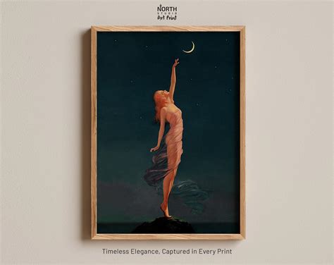 Reaching For The Moon By Edward Mason Eggleston 1933 Poster Moon Art