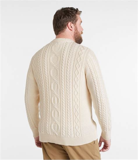 Llbean Mens Classic Wool Blend Crewneck Pullover Sweater Szxxl Long