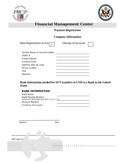 Payment Registration Doc Template Pdffiller